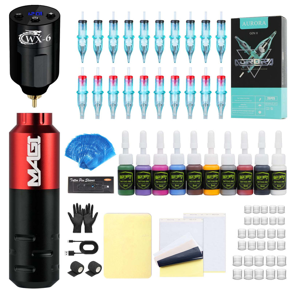Tattoo Starter Kit for Beginners – All-in-One Tattoo Kits | Dragoart ...
