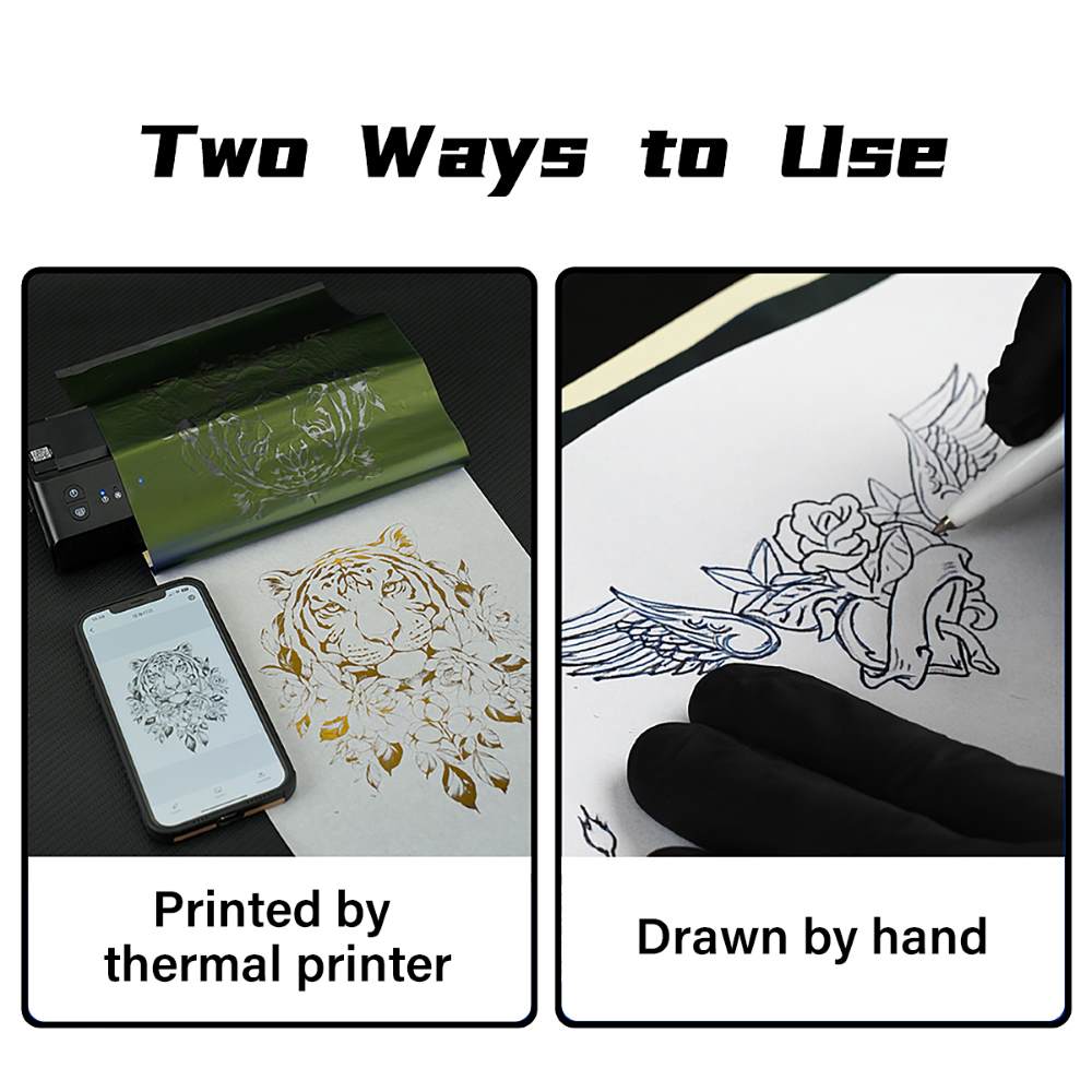 Precision Made Easy: Magic Creator Tattoo Stencil Paper – Dragoart Tattoo